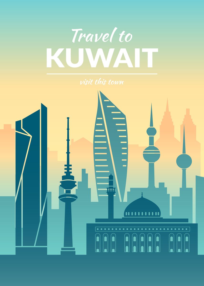 'Kuwait' Poster, picture, metal print, paint by Conceptual Photography ...