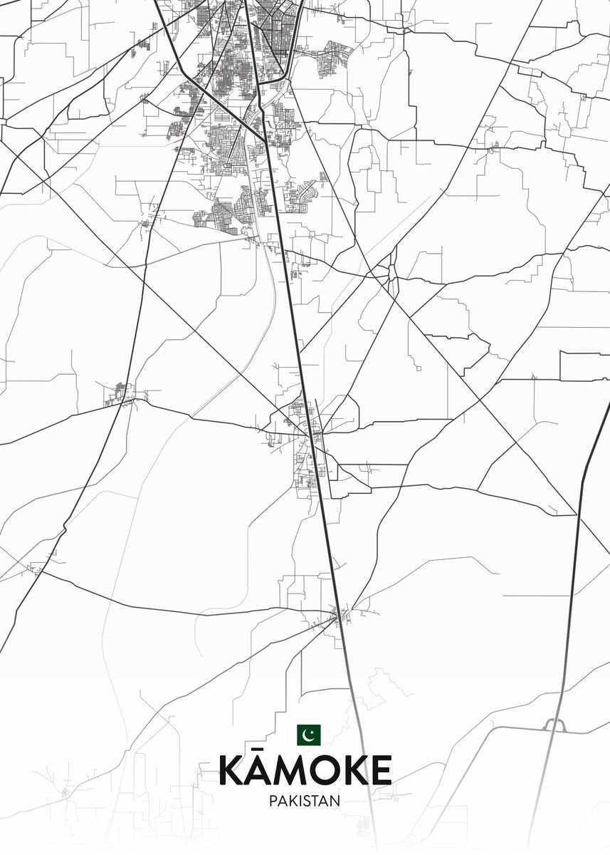 'Kamoke PK' Poster, picture, metal print, paint by IMR Designs | Displate