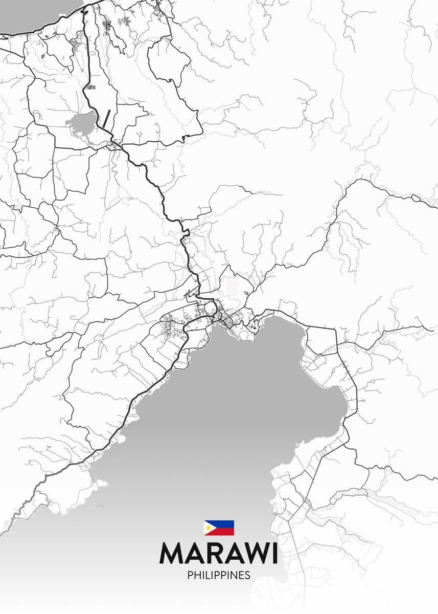 'Marawi PH' Poster, picture, metal print, paint by IMR Designs | Displate