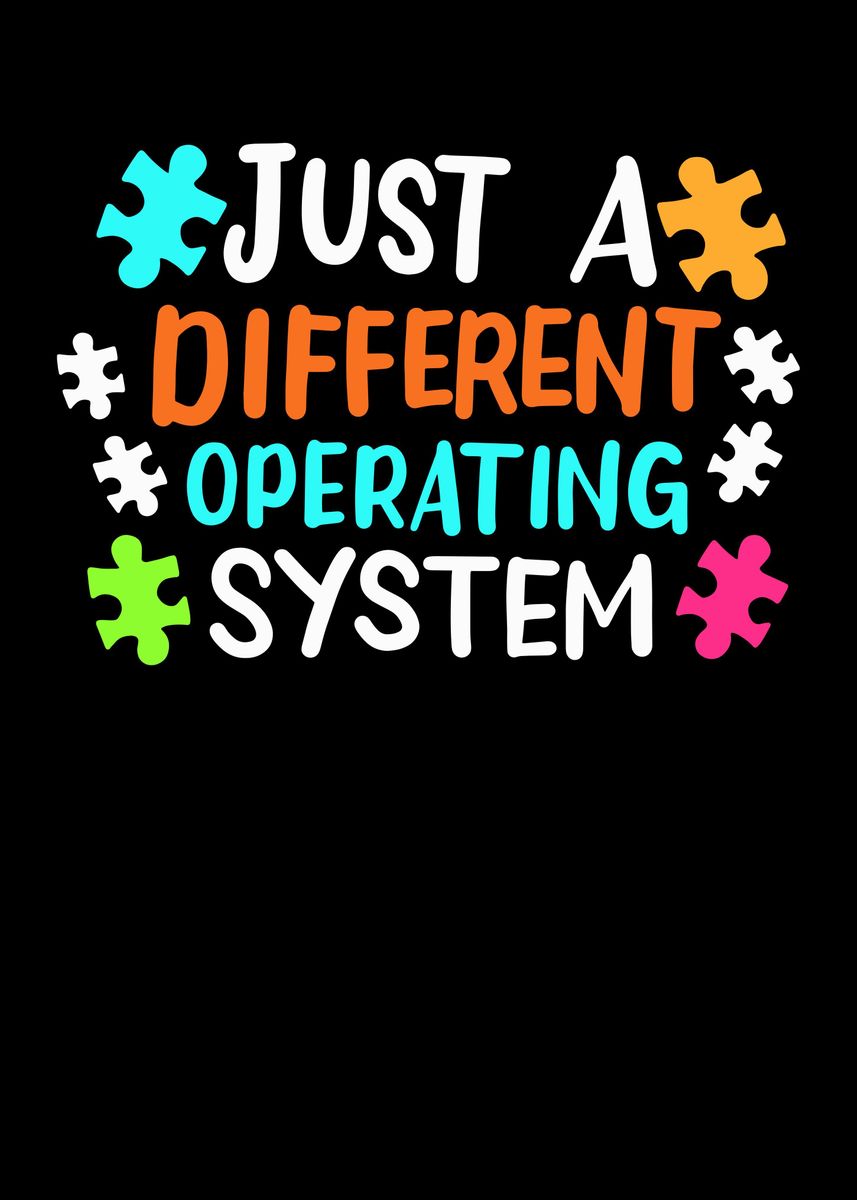 'Just A Different Operating' Poster, picture, metal print, paint by Uwe ...