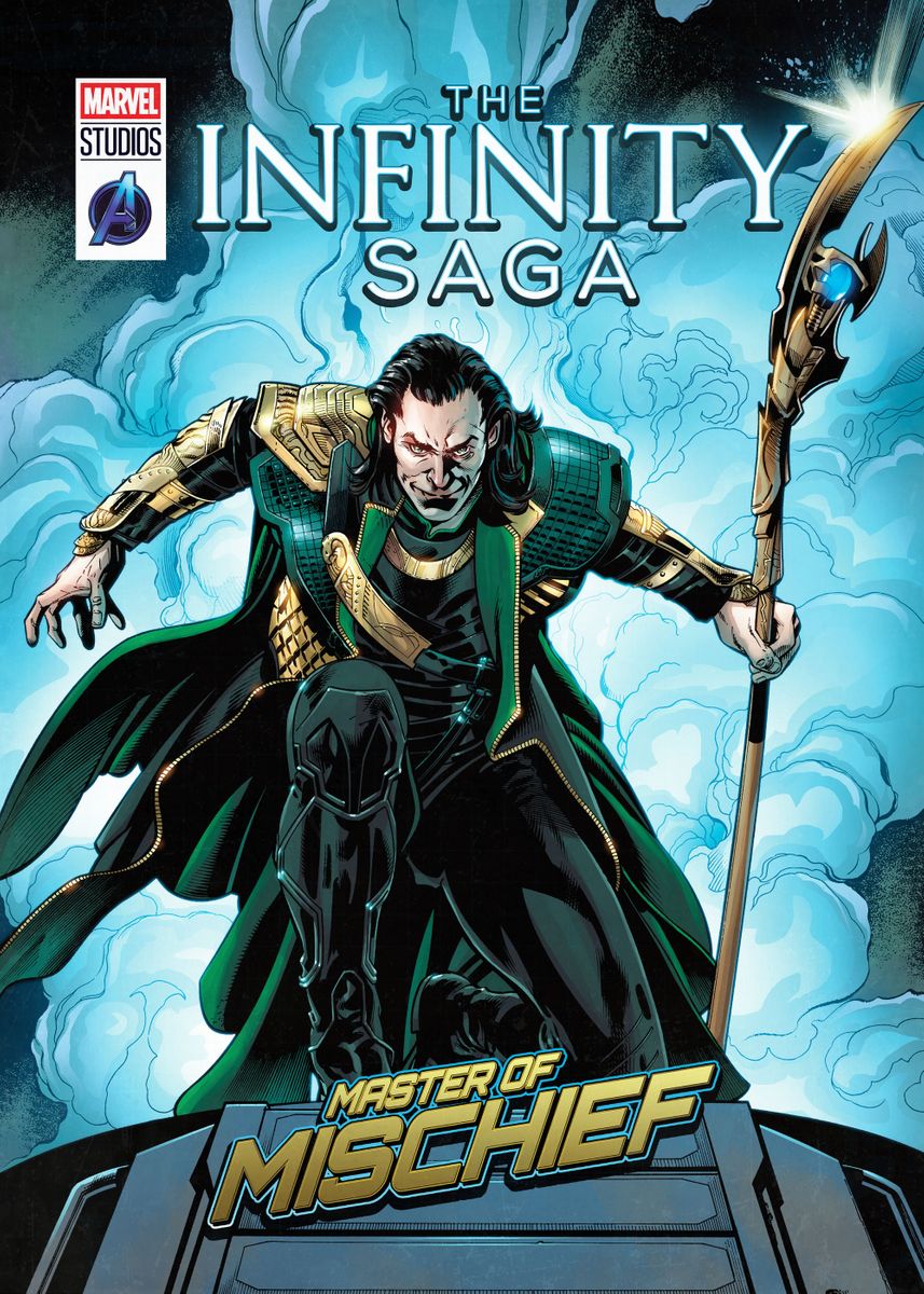 'Master of Mischief' Poster, picture, metal print, paint by Marvel ...