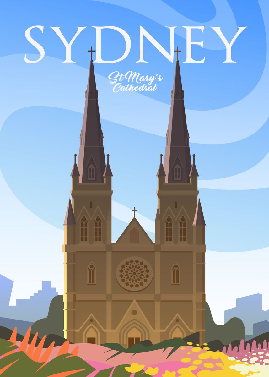 'Sydney' Poster by Sam Kal | Displate