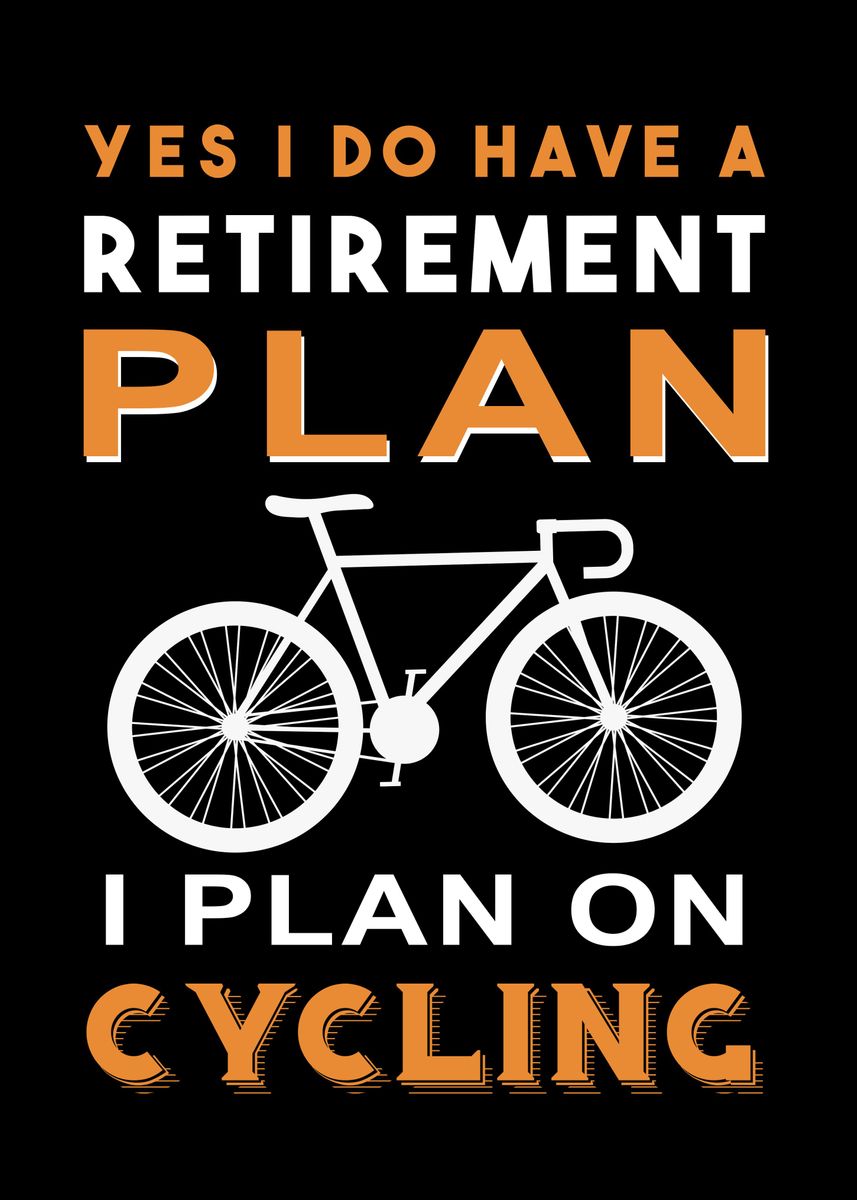 'Retirement Plan' Poster, picture, metal print, paint by Neon Moon ...