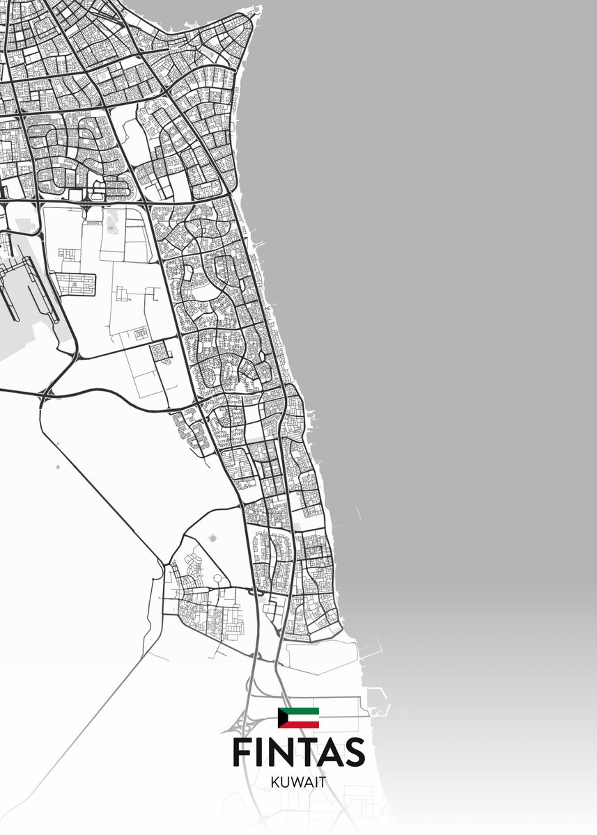 'Fintas KW' Poster, picture, metal print, paint by IMR Designs | Displate