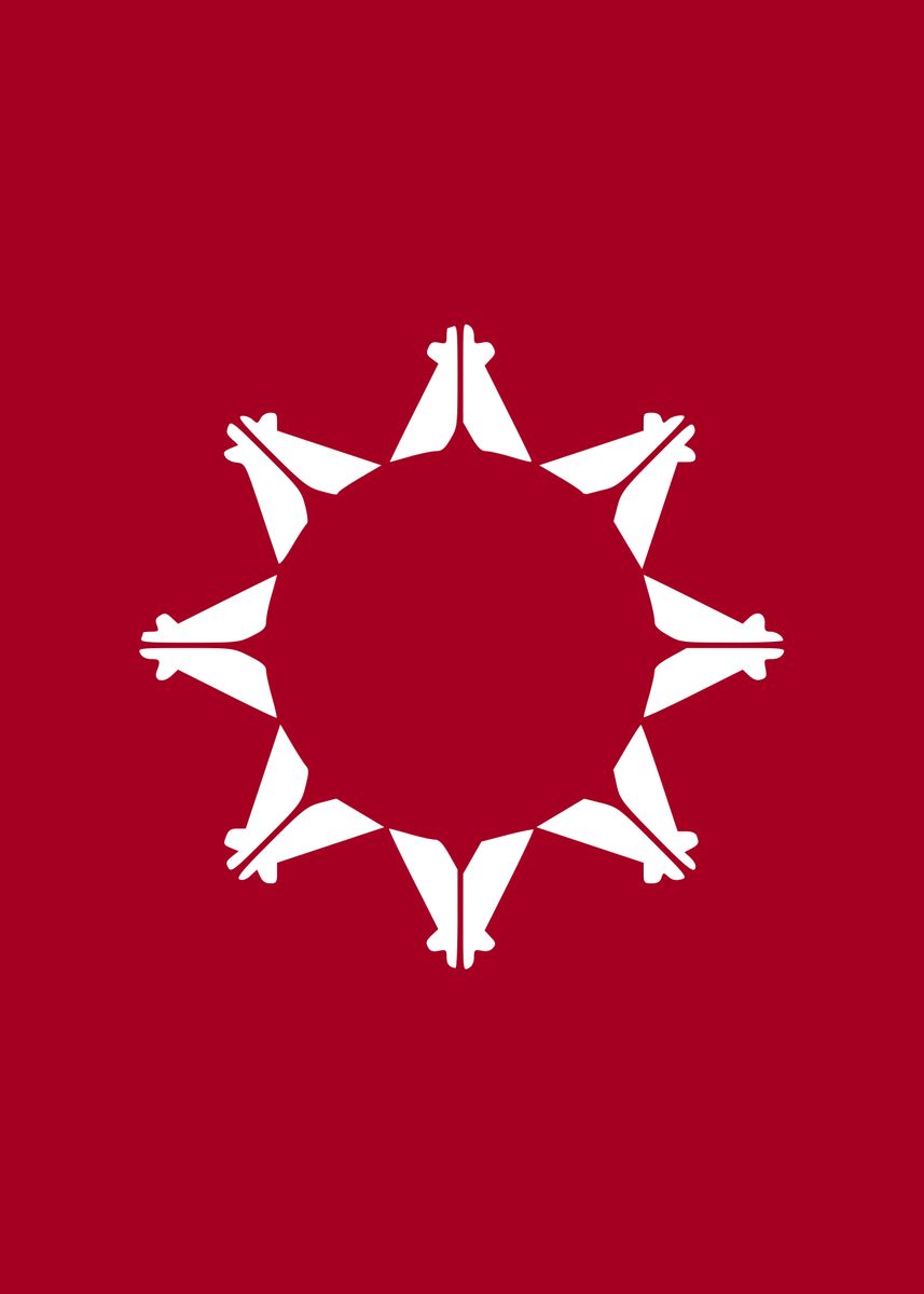 'Oglala Sioux Flag' Poster, picture, metal print, paint by Salheddine ...