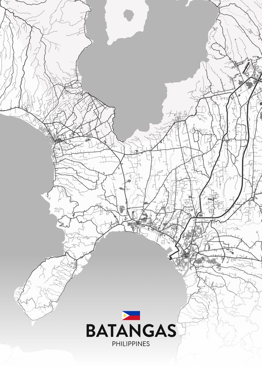 'Batangas PH' Poster, picture, metal print, paint by IMR Designs | Displate