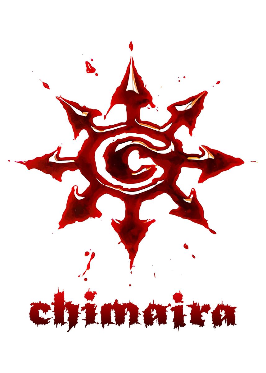 'Chimaira' Poster, picture, metal print, paint by supergaff | Displate