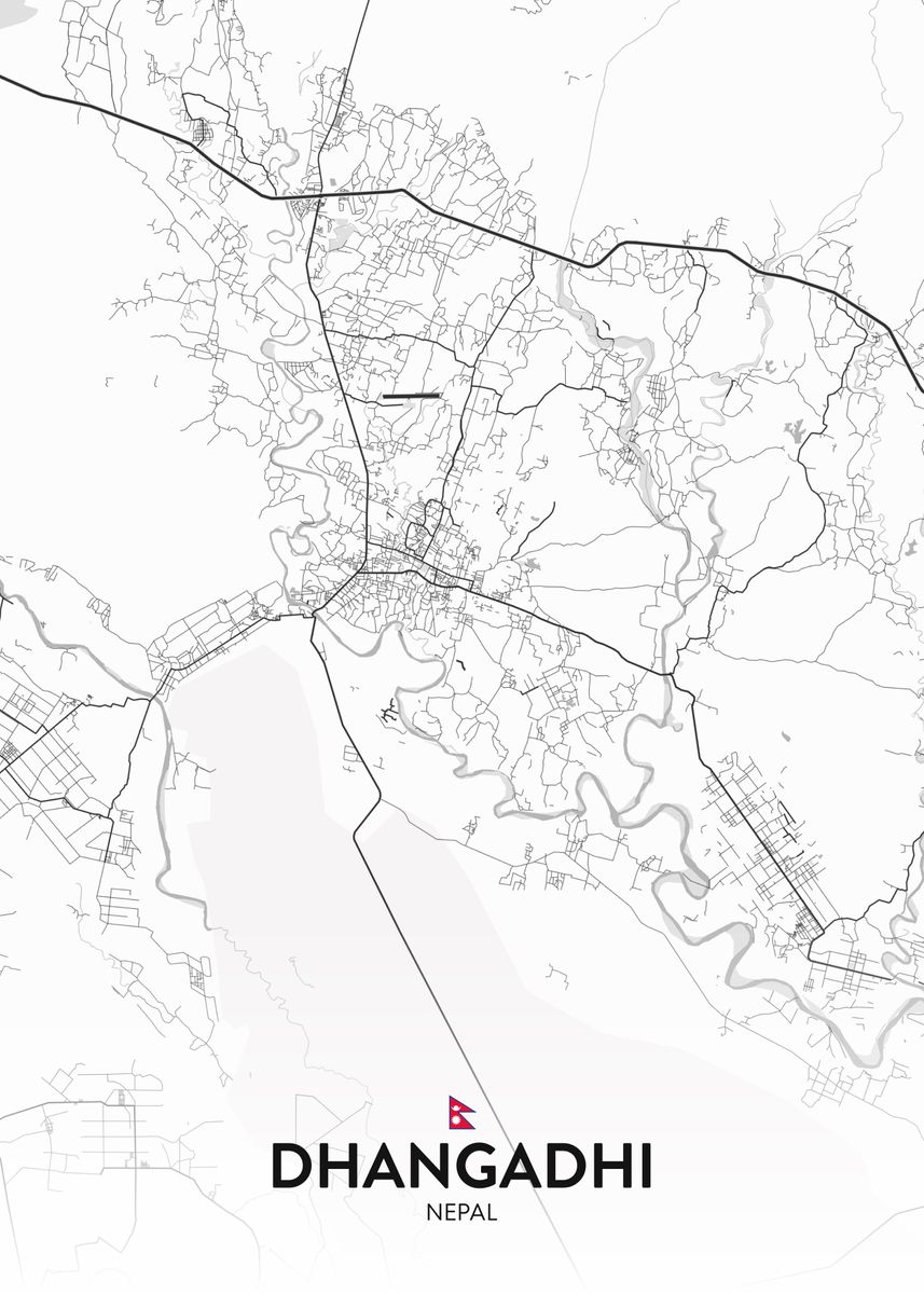 'Dhangadhi NP' Poster by IMR Designs | Displate