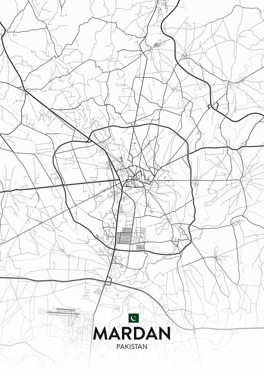 'Mardan PK' Poster, picture, metal print, paint by IMR Designs | Displate