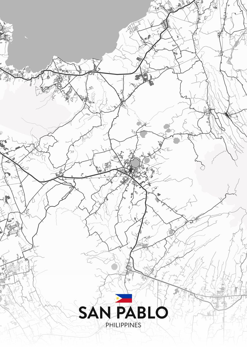 'San Pablo PH' Poster, picture, metal print, paint by IMR Designs ...