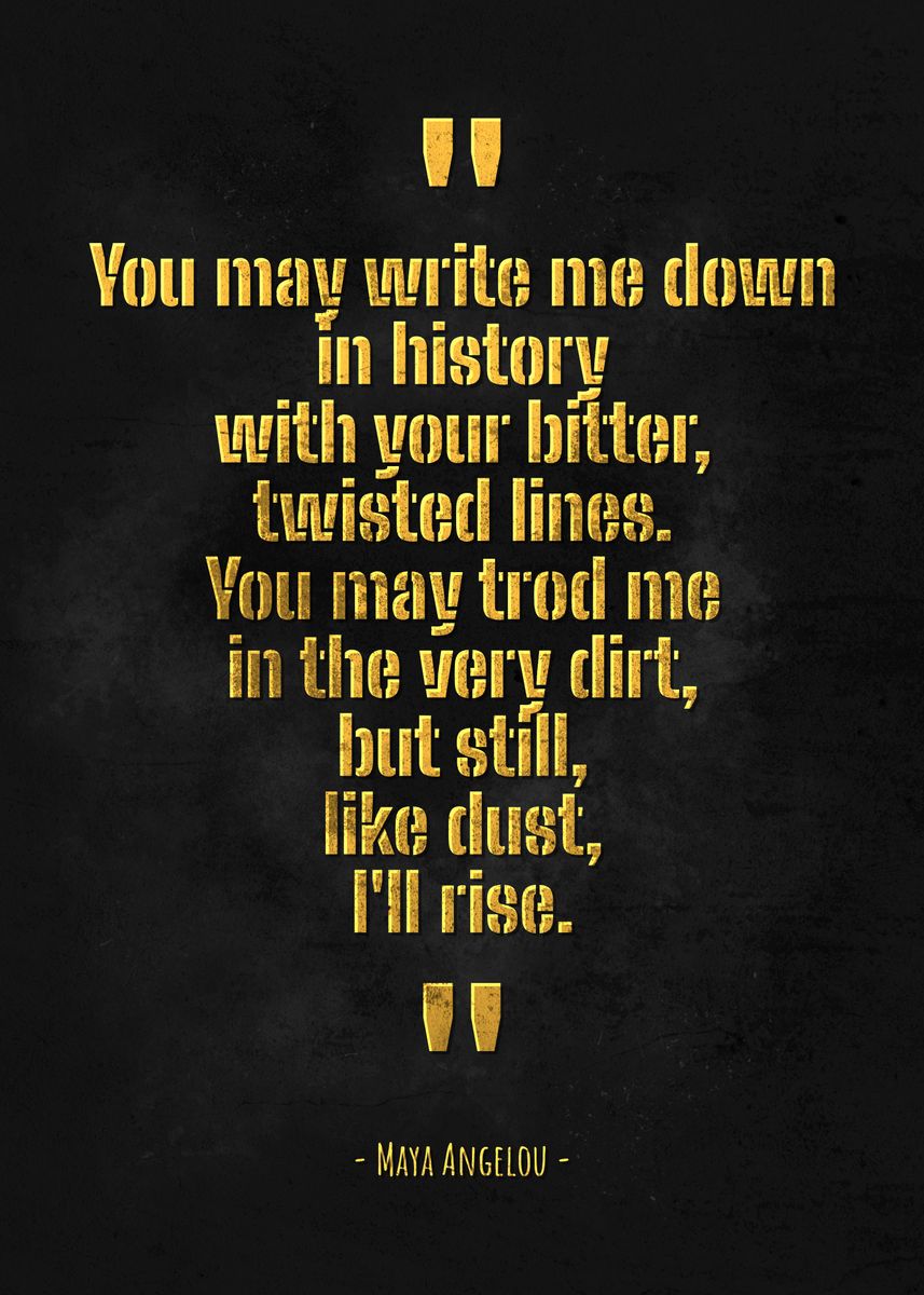 'Maya Angelou Langston Hugh' Poster by erwin saputra art | Displate