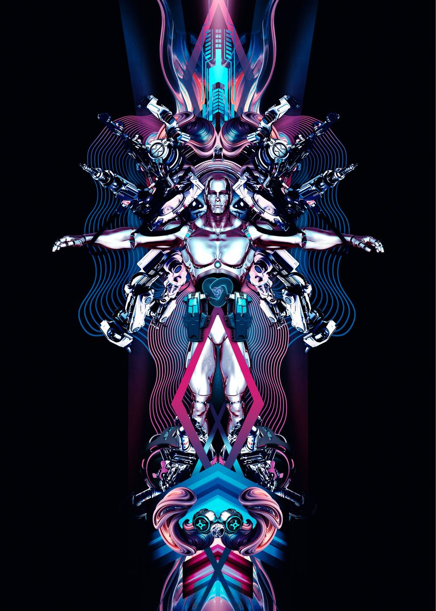 'Mercury' Poster by Tendy Juliantopo | Displate