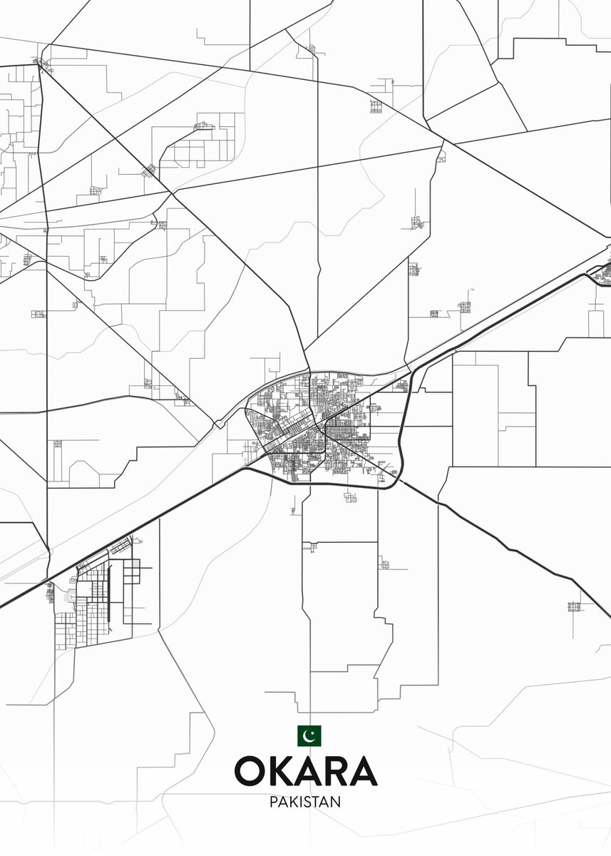 'Okara PK' Poster by IMR Designs | Displate