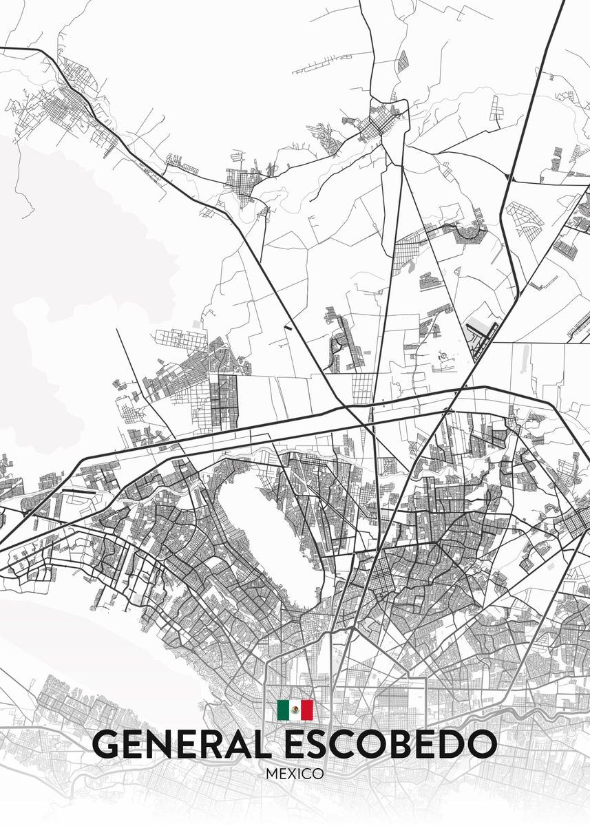 'General Escobedo MX' Poster, picture, metal print, paint by IMR ...