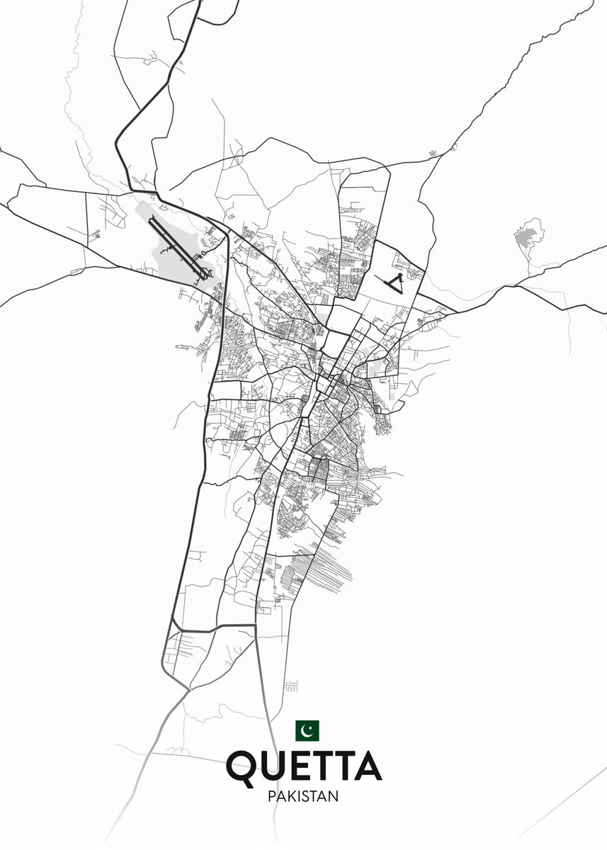 'Quetta PK' Poster by IMR Designs | Displate