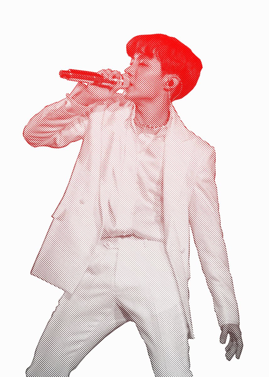 'BTS JHOPE' Poster by Scott Kelly | Displate