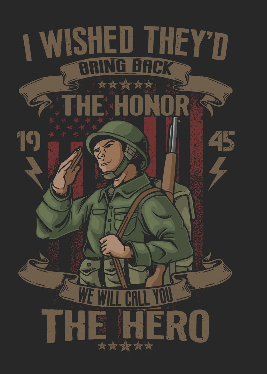 'The heroes' Poster, picture, metal print, paint by Lloyd Studio | Displate