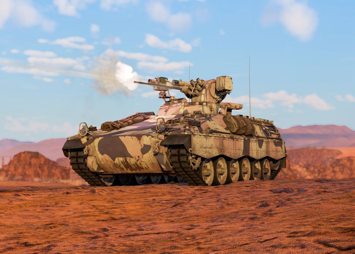 'German IFV Marder' Poster by filmbildfabrik | Displate