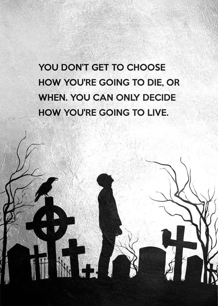 'Life and Death' Poster, picture, metal print, paint by ABConcepts ...