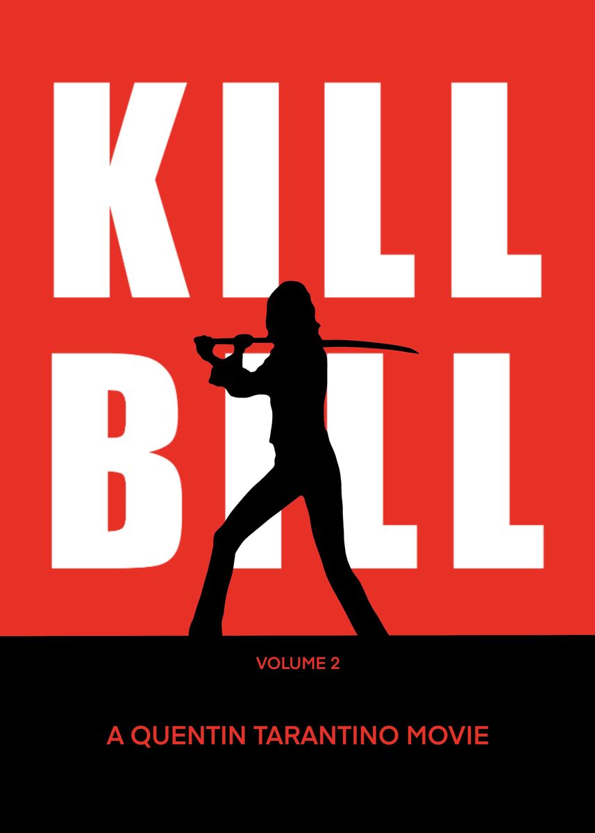 'Kill Bill minimalist' Poster, picture, metal print, paint by Magic ...