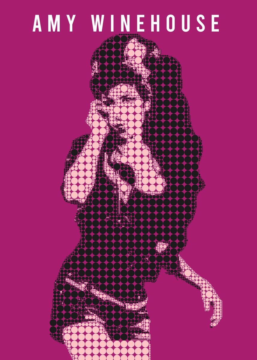 'Amy Winehouse' Poster, picture, metal print, paint by Bestselling ...