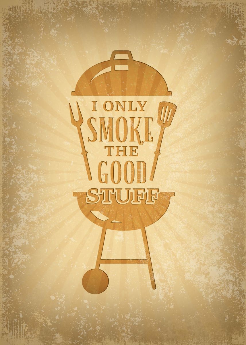 'Barbecue' Poster by AK47 Creative | Displate