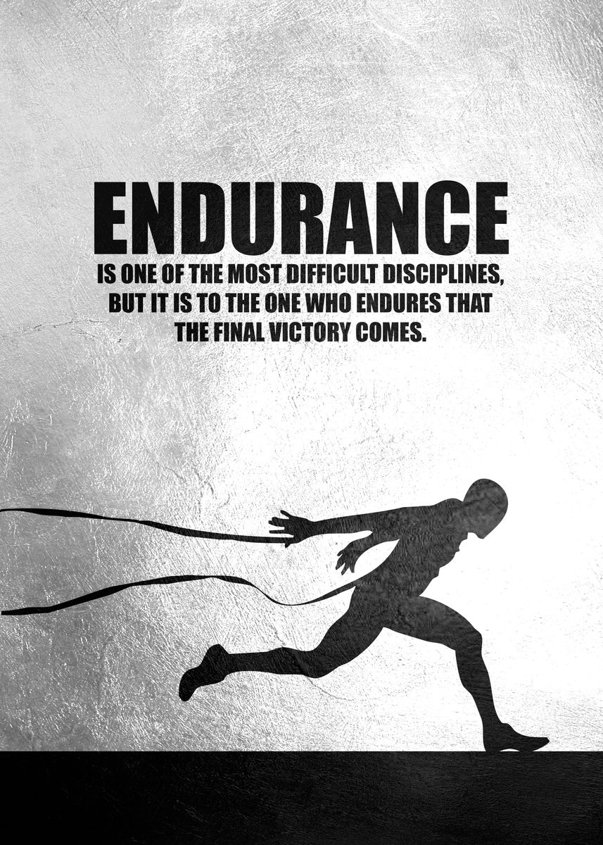 'Endurance' Poster, picture, metal print, paint by ABConcepts | Displate