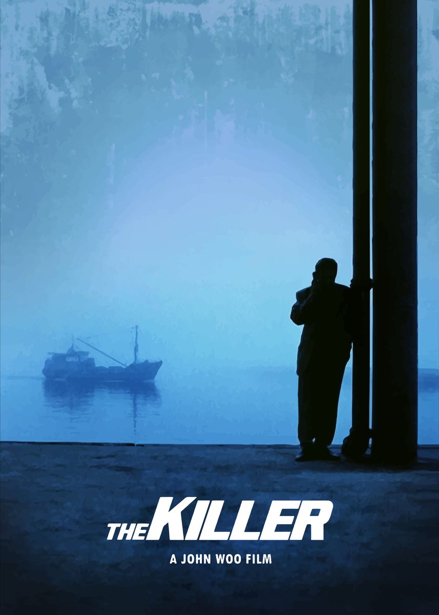 'The Killer' Poster, picture, metal print, paint by Bo Kev | Displate