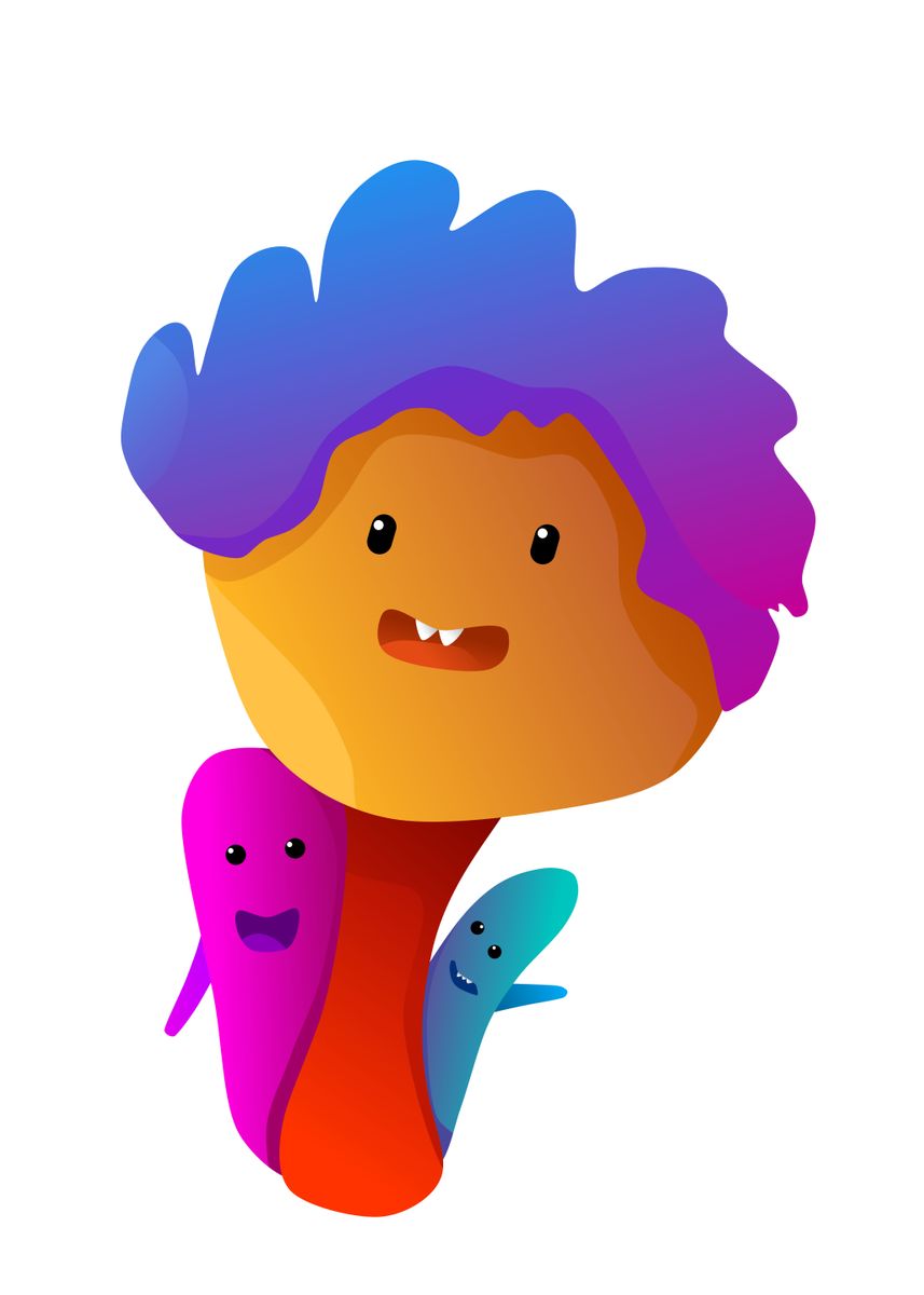 'Character tropical' Poster by Idea Collection | Displate