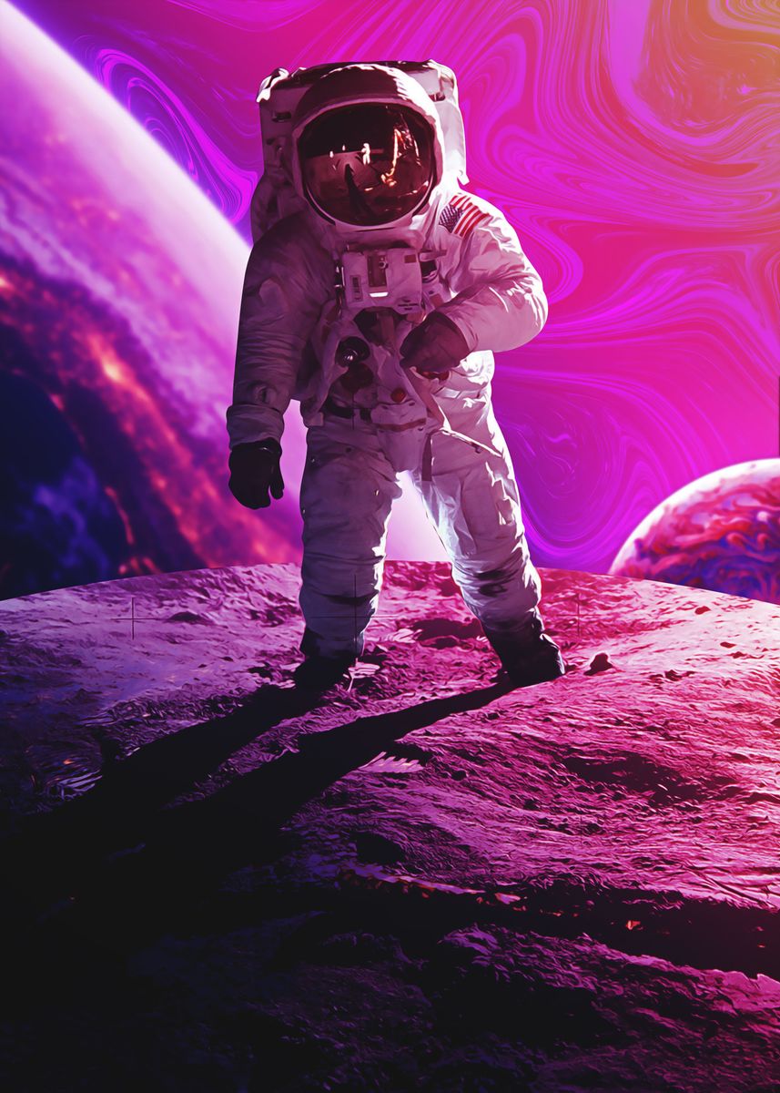 'Astronaut' Poster, picture, metal print, paint by artisticdesign 1903 ...