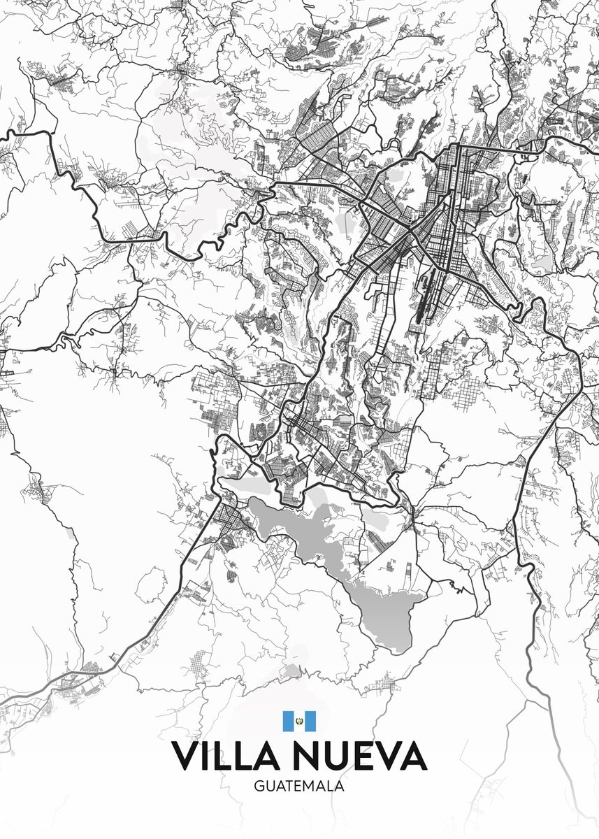 'Villa Nueva GT' Poster, picture, metal print, paint by IMR Designs ...