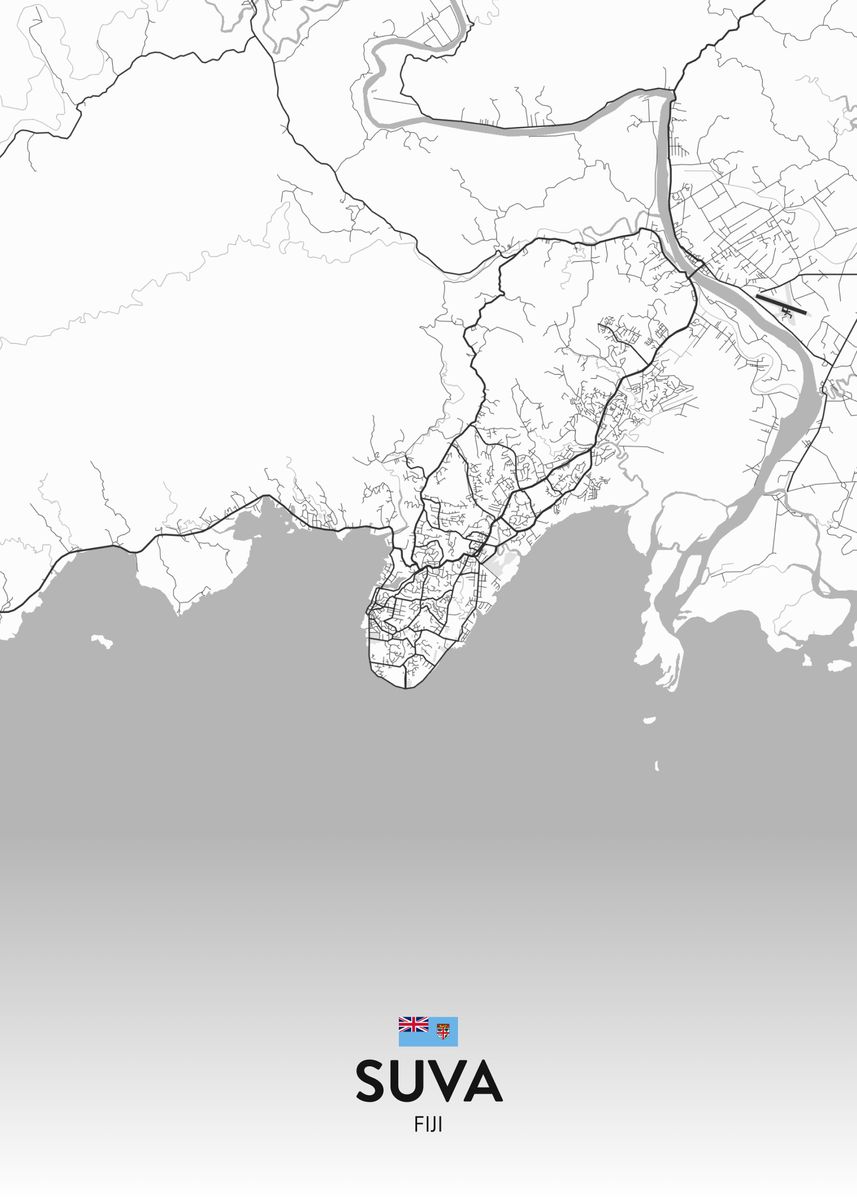 'Suva FJ' Poster, picture, metal print, paint by IMR Designs | Displate
