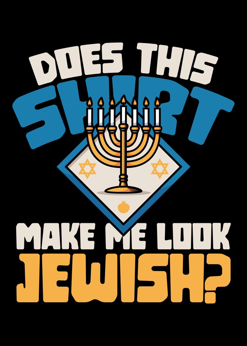 'Jew Jewish Religion' Poster, picture, metal print, paint by ...