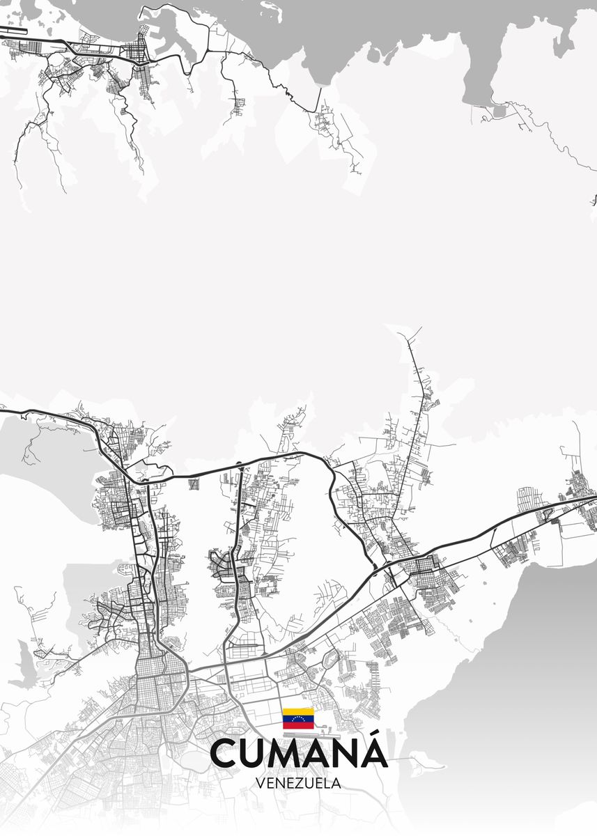 'Cumana VE' Poster, picture, metal print, paint by IMR Designs | Displate