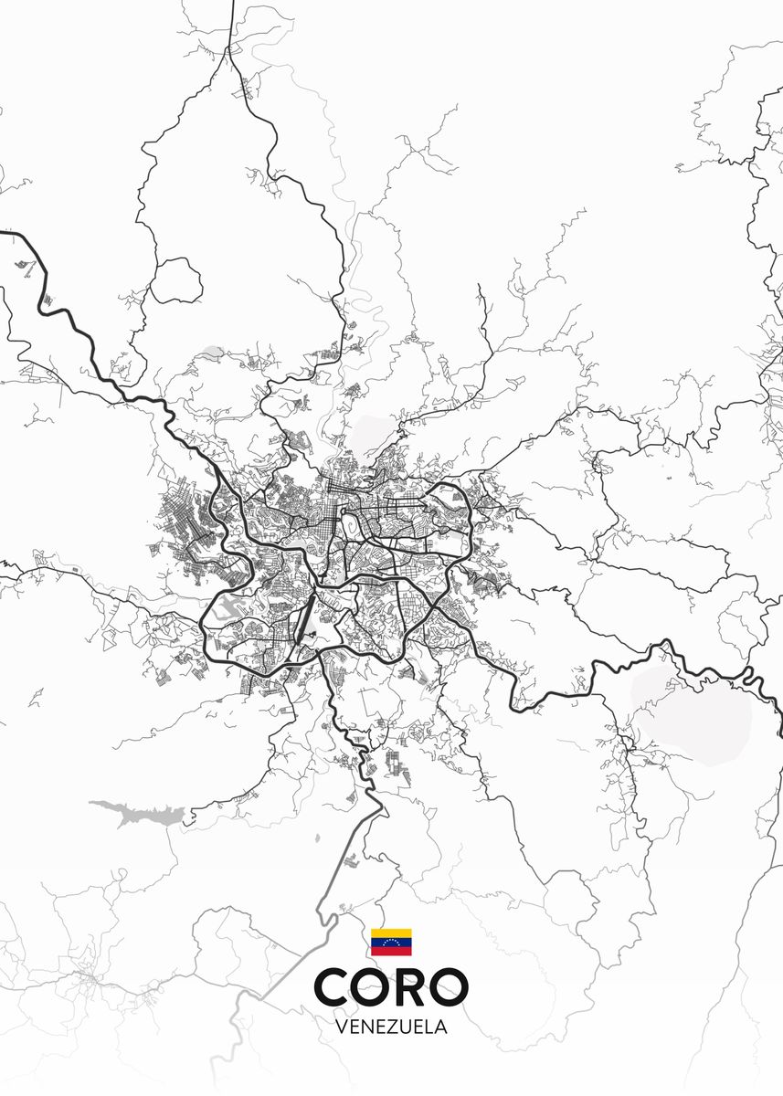 'Coro VE' Poster by IMR Designs | Displate