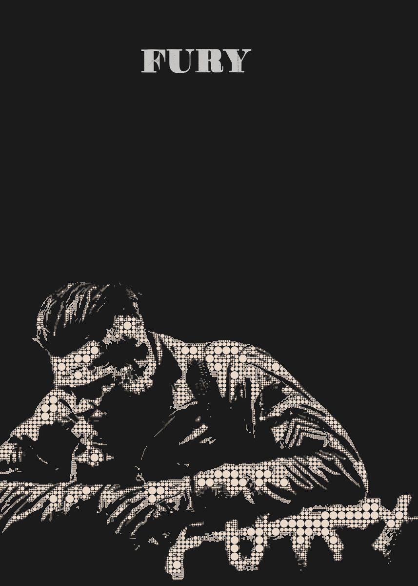 'Fury' Poster, picture, metal print, paint by Poster Collections | Displate