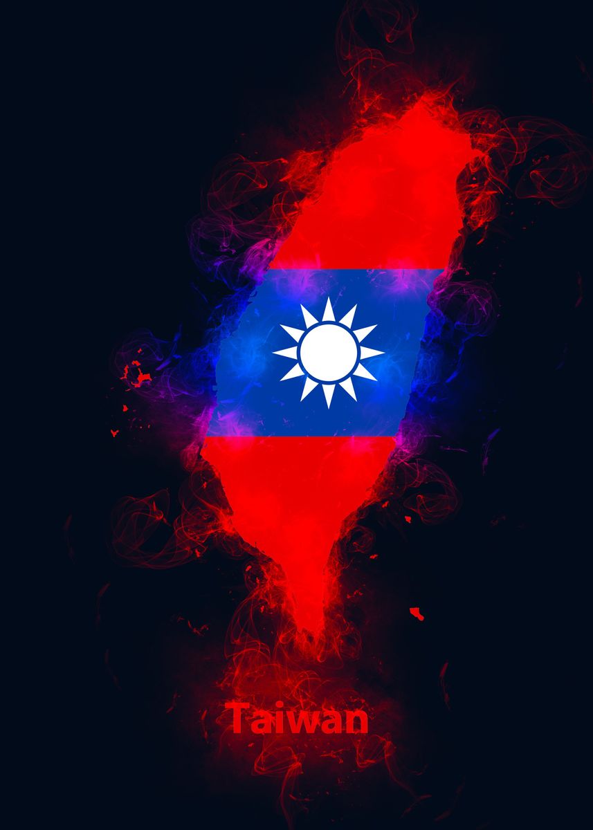 'Taiwan' Poster by The Bright Art | Displate
