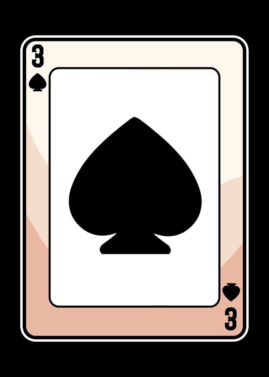 'Spades Card' Poster by FunnyGifts | Displate