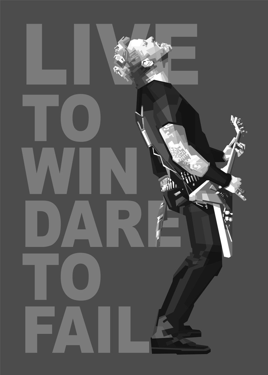 'Rockstar Quotes' Poster by Ant Sepulchre | Displate