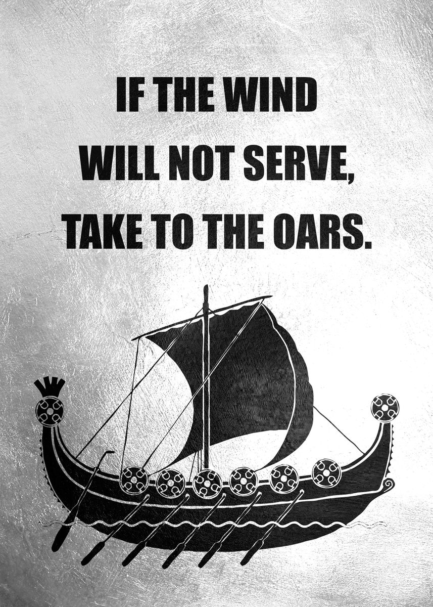 'Take to the Oars' Poster, picture, metal print, paint by ABConcepts ...