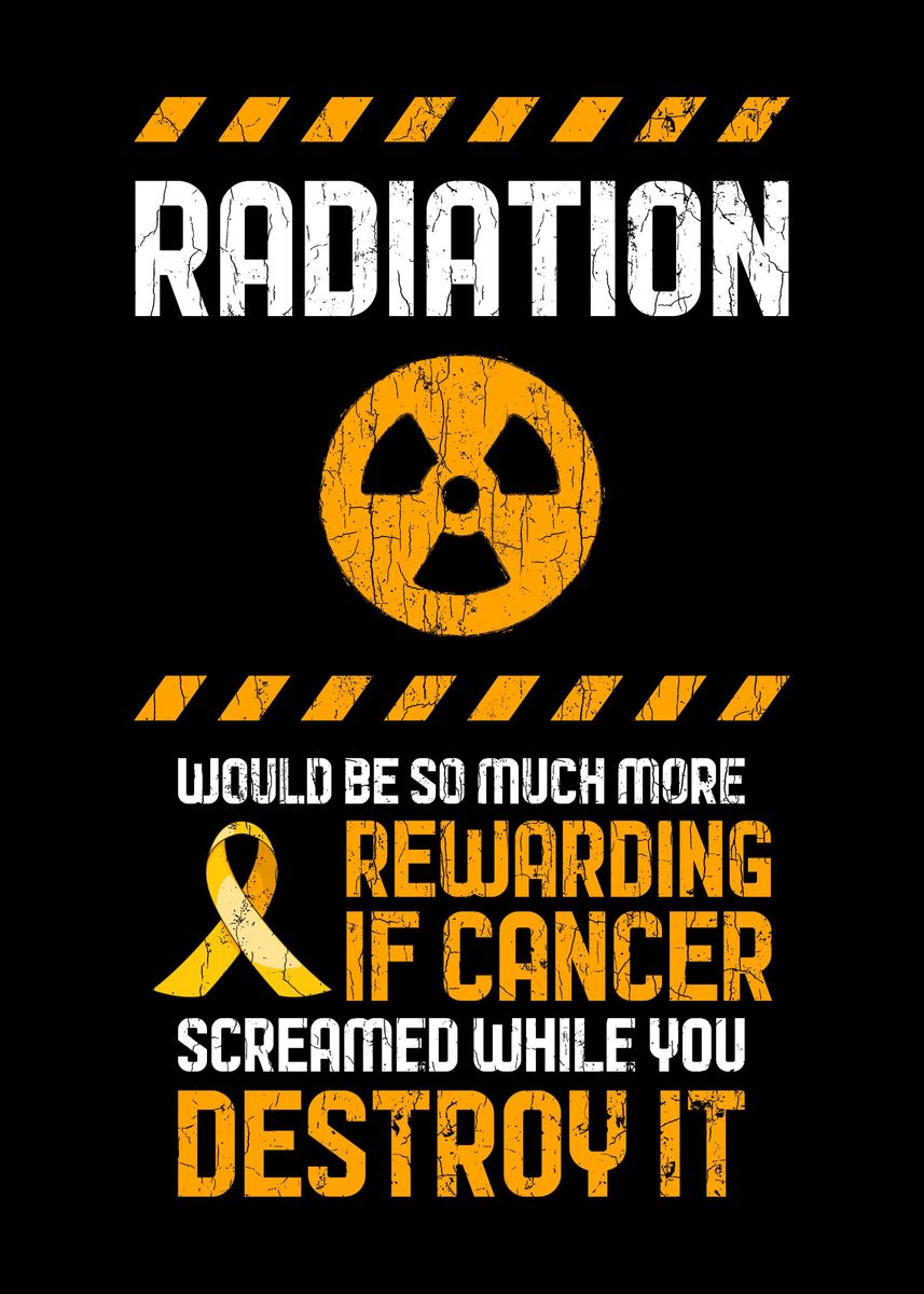 'Funny Radiation Gift Radio' Poster by OffPlate Designs | Displate
