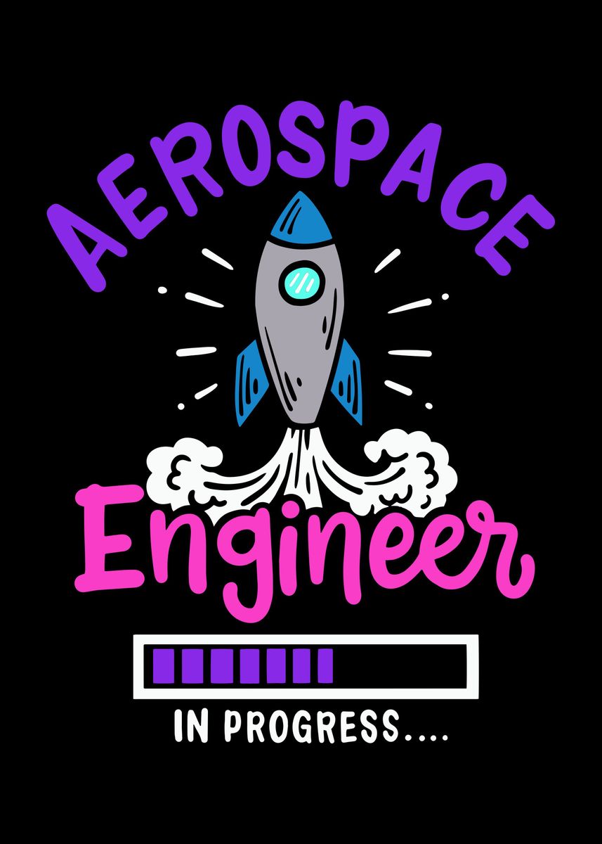 'Aerospace Engineer In' Poster by Uwe Seibert | Displate