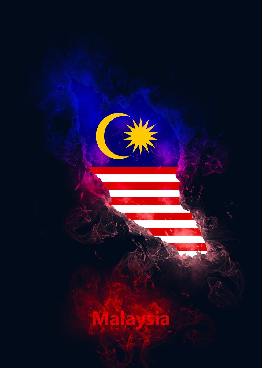 'Malaysia ' Poster by The Bright Art | Displate