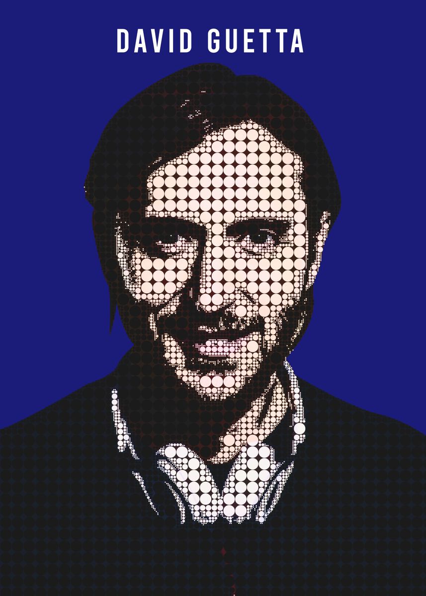 'david guetta' Poster, picture, metal print, paint by Bestselling Music ...
