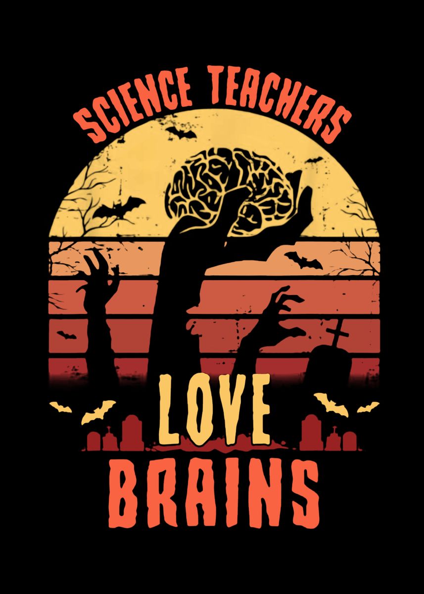 'Science Teachers Love' Poster by retno triningsih abdiningtyas | Displate