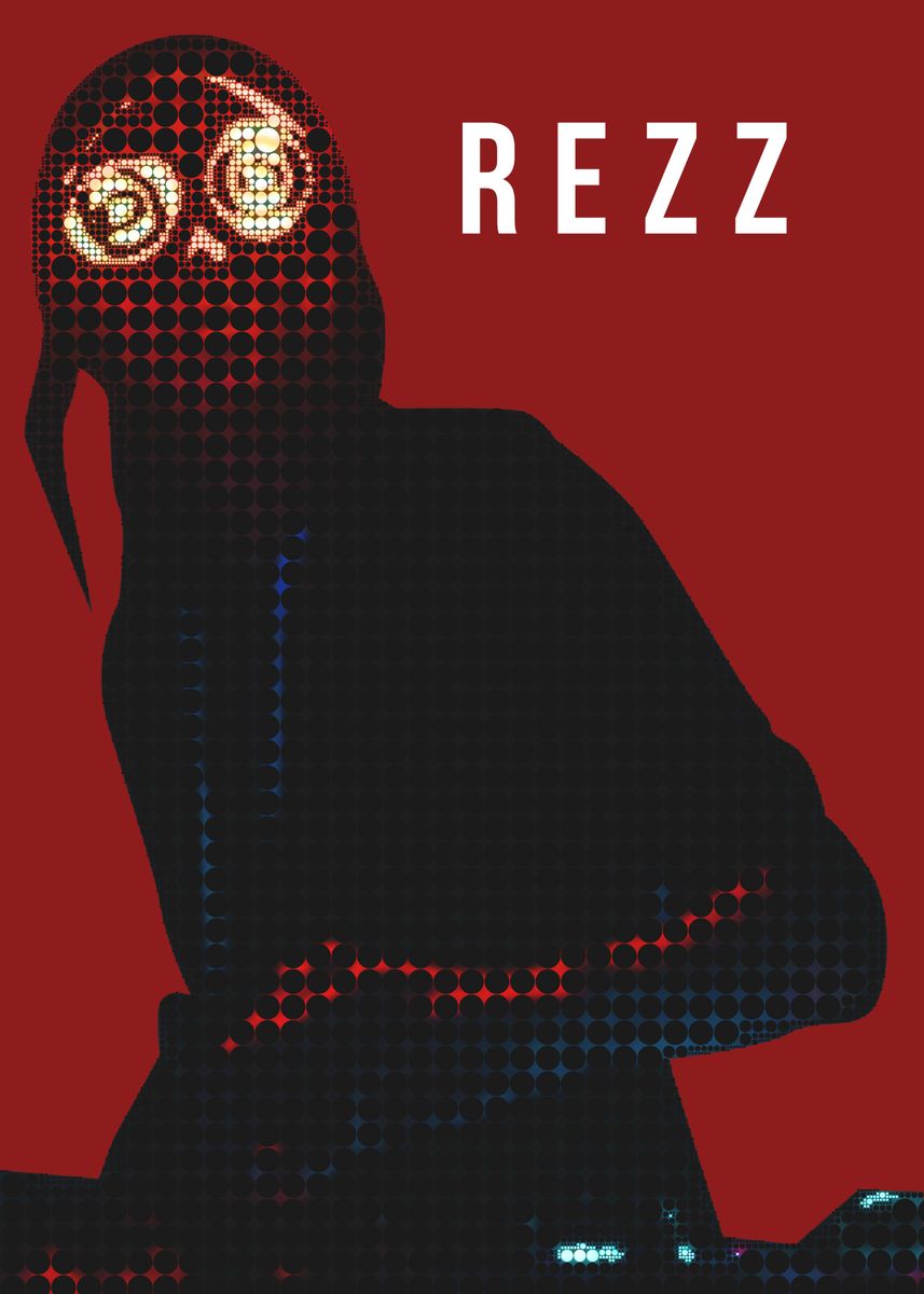 'rezz' Poster by Bestselling Music Posters | Displate