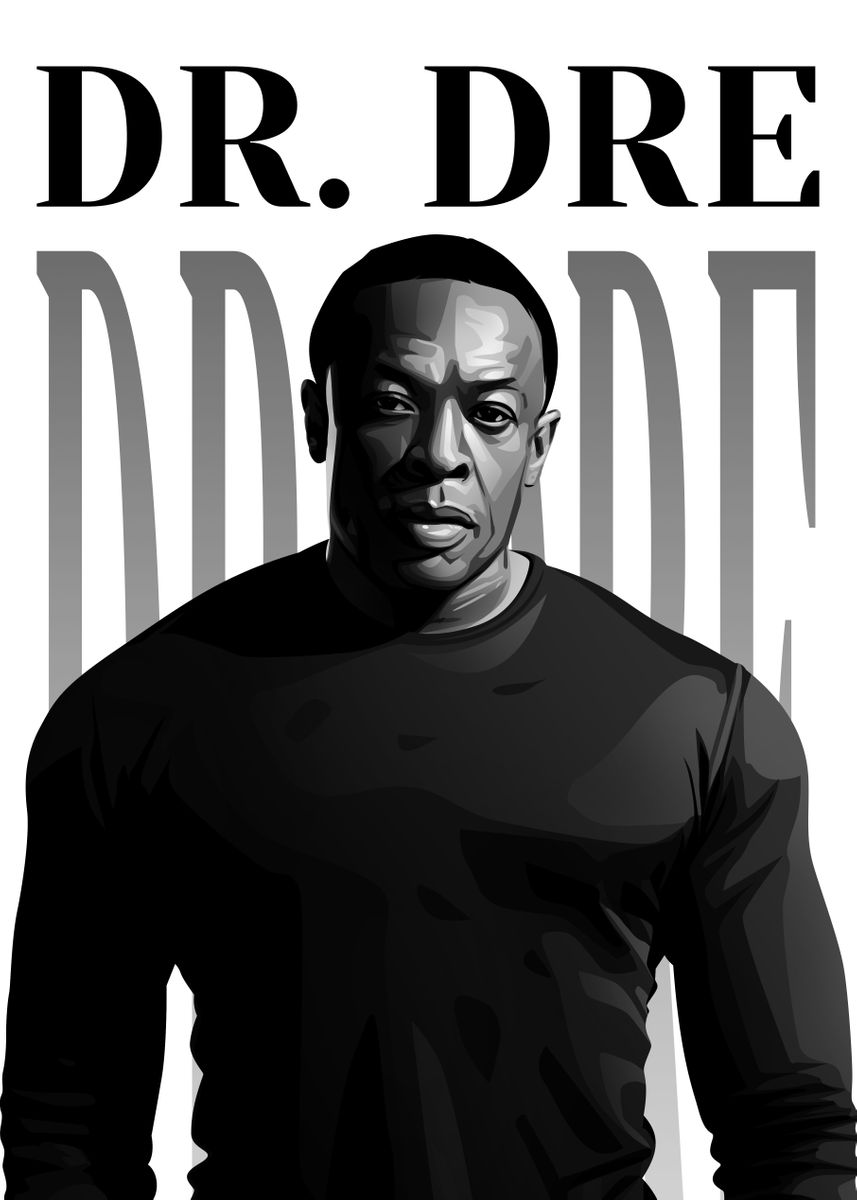 'Dr Dre' Poster, picture, metal print, paint by Athlehema by ...