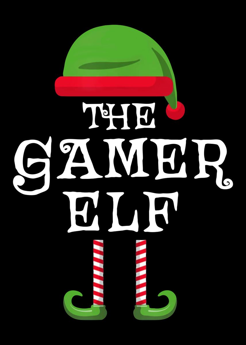 'The Gamer Elf' Poster, picture, metal print, paint by retno triningsih ...