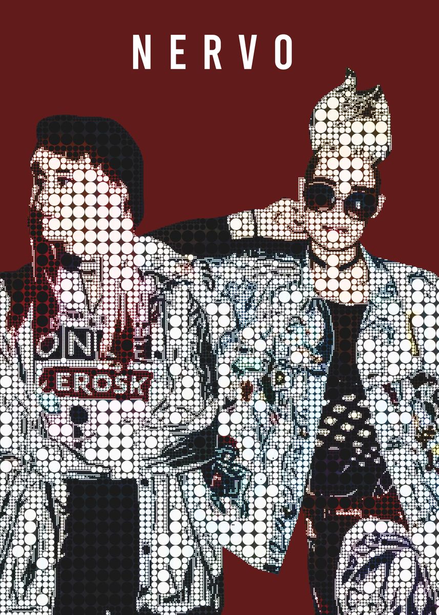 'nervo' Poster, picture, metal print, paint by Bestselling Music ...