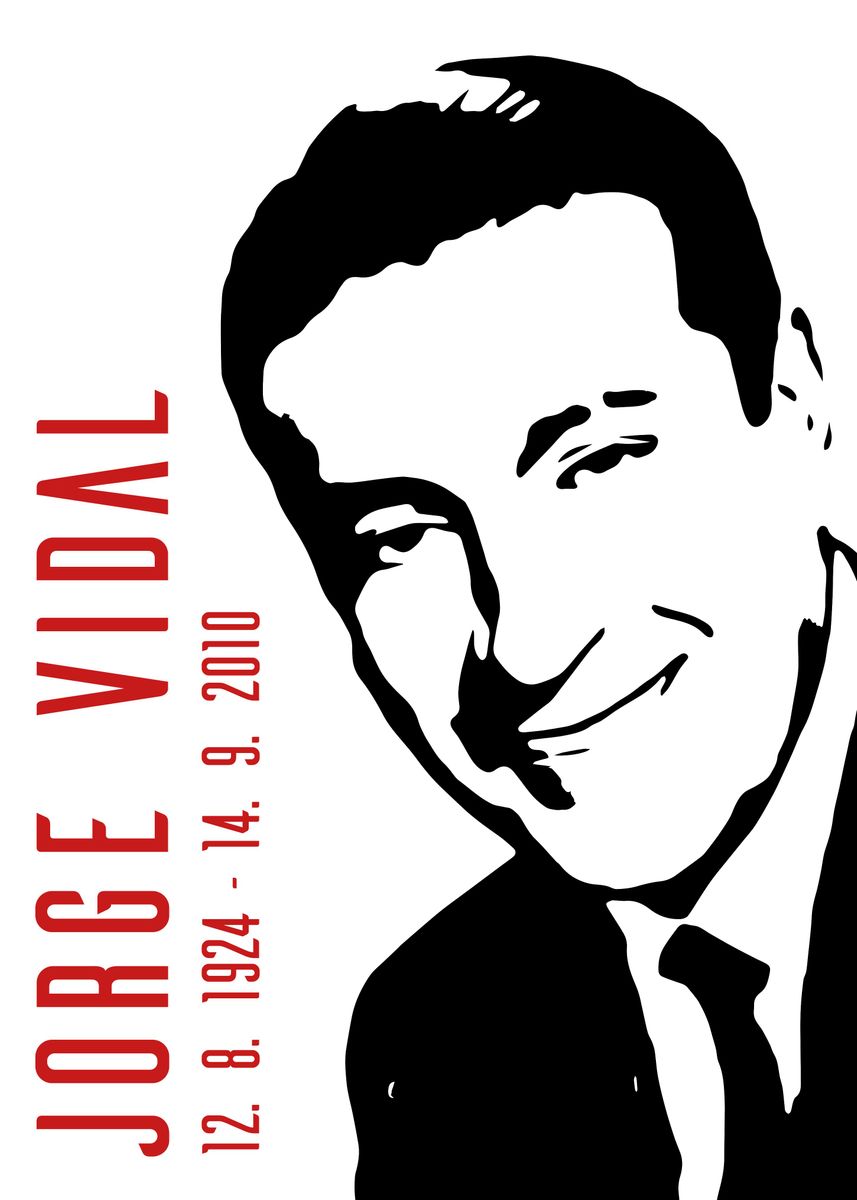 'Jorge Vidal' Poster, picture, metal print, paint by Petra Rommelfanger ...